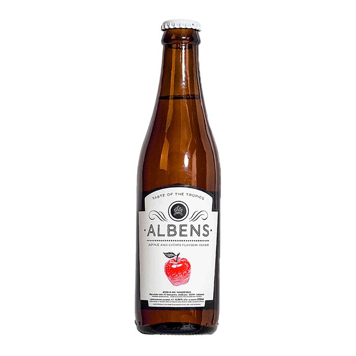 Albens Cider Lychee (6 Pack) – The Boogaloo Bali